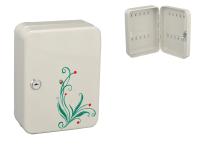 China 8 Inch High Portability 20 position Wall mounted Solid Steel Key Cabinet Storage Safes With 2 Keys for sale
