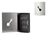 China 9 Positions Lock Metal Key Holder Box with Magnet / Metal Products Key Save Cabinet for sale