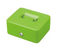 China Coin Money Storage Safe Metal Cash Box Holder Suitcase With Lock Key Plate Handle for sale