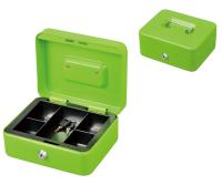 China Coin Money Storage Safe Metal Cash Box Holder Suitcase With Lock Key Plate Handle for sale