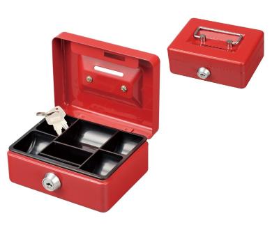 China 5 Inch Lockable Coin Money Storage Safe Piggy Bank With Key Lock for sale