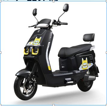 China Electric motorcycle RY Motor 72V800W Battery 72V32AH Brake System Disc for sale