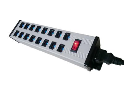 China SFC 16-Port USB Charging Power Strip with 5V 2.4A Output and Universal 100-240V Input for sale
