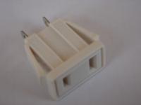 China USA Electrical Power Plug Socket Adapter Wall Receptacle Outlet 125VAC 15A UL C-UL Certified 27x27mm for sale