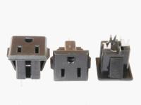 China 3-Prong American Power Socket Wall Outlet 125V 15A Grounding Electrical Receptacle UL Certified for sale