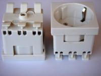 China German European Wall Plug 250VAC 16A with Child Protection and IP44 Rating for sale