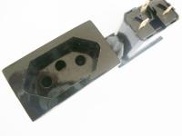 China Switzerland 250VAC 10A 3 Prong Electrical Plug and Wall Socket for sale