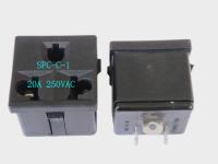China Brazil 3 Prong Square Power Socket Outlet AC Wall Receptacle 250V 20A PA66 for sale