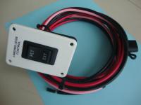 China White AC Electric Power Switch Button with Extension Lead - 12mm Switch, 50,000+ Cycles, UL/cUL Certified for Industrial Use for sale