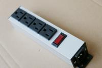 China Industrial PDU Power Distribution Unit 15A 125V with 4-16 NEMA Outlets in Aluminum Housing for sale