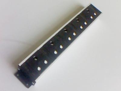 China South Africa 5 Way Multi Socket Power Strip 16A 250V Metal Flat Plug Power Bar for sale