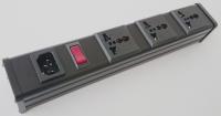 China Cabinet PDU Power Distribution Unit with 6-16 NEMA 5-15R Outlets, 15A 1800W Capacity and Switch Control for sale