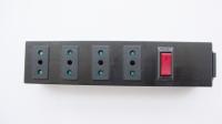 China Mountable European Power Strip 4 Outlet 16A 250V Surge Protector IEC 320 C14 for sale