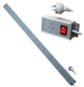 China Australia Standard Electrical 16 Way Hardwired Power Strip PDU Low Profile for sale
