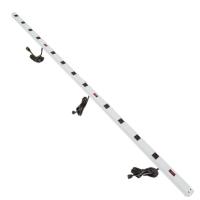 China Heavy Duty 12 Outlet Aluminum Power Strip with Surge Protection - 15A 1800W Capacity for Industrial Use for sale
