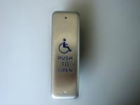 China Metal Anti-Theft Push to Exit Switch 1.5x4.75 Inch with 30V AC/DC for Handicap Door Opener for sale