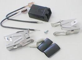 China Plastic Ground Insulated Terminal Block for Cooktop 125/250V 20A with Heat Shrink Tubing for sale