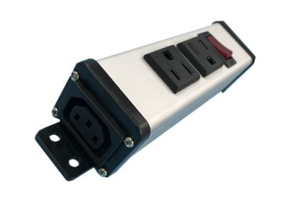China 2 Way Outlets AC PDU Power Distribution Unit Mountable For Workbench UL Approved for sale