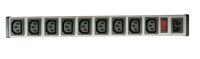 China UL C-UL list IEC 9Way  15a overload protector Outlets Power Strip , PDU Power Distribution Unit for sale