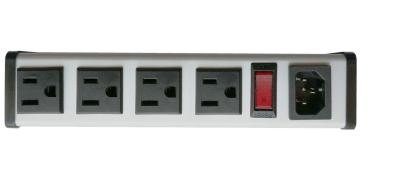 China Hardwired 4 Outlet Smart PDU Power Strip 15A 1875VA with 5-14