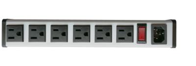 China SFC-IEC-A1B Series 15A Hardwired Power Distribution Unit with 2 NEMA 5-15R Outlets, 5-14