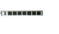 China 5V 2.1A 7 Port USB Charging Power Strip with Surge Protection, 12-72 Inch Mountable Aluminum Housing for sale