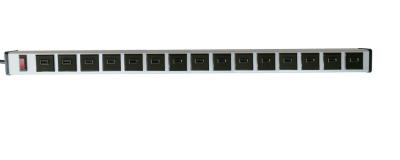 China 15 Port USB Surge Protector Power Strip 5V 2.1A Aluminum Housing with On/Off Switch for sale