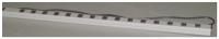 China 15 Outlet Industrial Power Strip with 1824 Joule Surge Protection & 15A Circuit Breaker - Aluminum Alloy Housing for sale