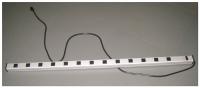 China 13-Outlet Aluminum Alloy Surge Protector Power Strip with 1824 Joules Protection and 15A Circuit Breaker for sale
