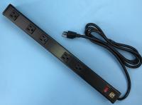 China Aluminum Alloy UL Listed Power Strip 15A 125V 6-16 Outlets with Rocker Switch for sale