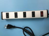 China 4 Way Italian Metal Power Strip With Surge Protector for sale