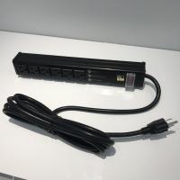 China 28-Inch Lightning-Proof Surge Protector Power Strip with 6 Outlets, 1800 Joules Protection, 15A 1800W Capacity for sale