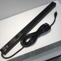 China 28-Inch Aluminum Alloy Power Strip with 1824J Surge Protection - 14 Outlets, 15A, 1800W Capacity for sale