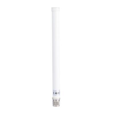 China Dual Band WIFI Marine Fiberglass Antenna 2.4G 5.8G 7dBi N Male Head Base Station for sale