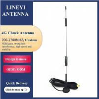 China SMAJFME 4G Suction Cup Antenna 700-2700MHz 5dbi Gain for Cellular Signal Booster for sale
