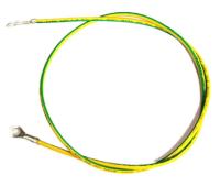 China ul1015 18AWG yellow/green grounding wire with terminals for sale