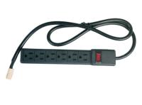 China Quick YL-AT Terminals Connector SJT 14 AWG 6 Outlet Switch Power Bar Extension Cord 300V for sale