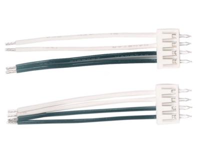 China 4 Pin SCN Connector with UL10362 PFA 24AWG Wire 250C High Temperature for Mutual Inductor Harness for sale