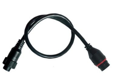 China RJ45 to Z108 Waterproof Connector Cable UL2725 28AWG 4P AL Shielded for Marine Communication for sale