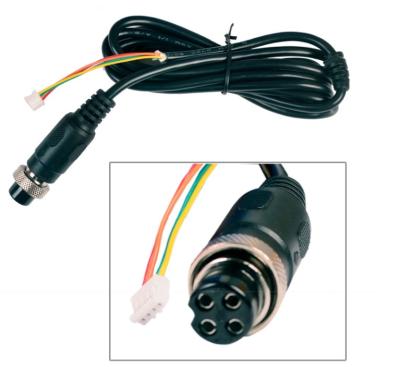China GX16 Aviation Plug 4 Pin to PH Connector Cable 24AWG for Ship Communication for sale