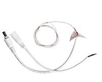 China 5525 DC Power Plug 5.5x2.5mm Waterproof Male Female 2 Pin Cable Straight Through Joint Wiring Assembly for sale