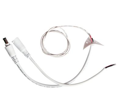 China 5525 DC Power Plug 5.5x2.5mm Waterproof Male Female 2 Pin Cable Straight Through Joint Wiring Assembly for sale