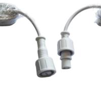 China Custom M12 Waterproof Female Connector 24AWG 2C Cable 300V for Outdoor Housing for sale