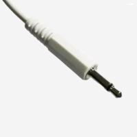 China Custom 3.5mm Audio Cable Male to Female Copper Conductor 24AWG 2 Cores Extension Cord for sale