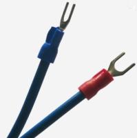 China UL 1015 16 AWG Cable with SV1.25-3 Insulated Fork Spade Wire Connector Terminal 600V 105C for sale