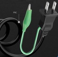 China Japan PSE Power Cord 2 Pin 1.5mm2 Bare Copper Wire Eco-Friendly PVC Jacket for Laptop 125V for sale