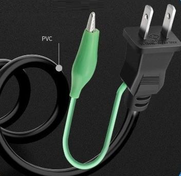 China Japan PSE Power Cord 2 Pin 1.5mm2 Bare Copper Wire Eco-Friendly PVC Jacket for Laptop 125V for sale