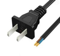 China CCC Certified ICE52 RVV 2 Pin Power Cord 6A 250V Custom Length for Audio Home Appliances for sale