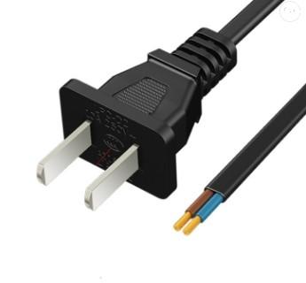 China CCC Certified ICE52 RVV 2 Pin Power Cord 6A 250V Custom Length for Audio Home Appliances for sale