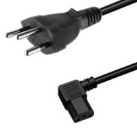 China Swiss SEV1011 Power Cord 1.5m Switzerland to C13 H05VV-F 3G 0.75mm Power Supply Cable for sale
